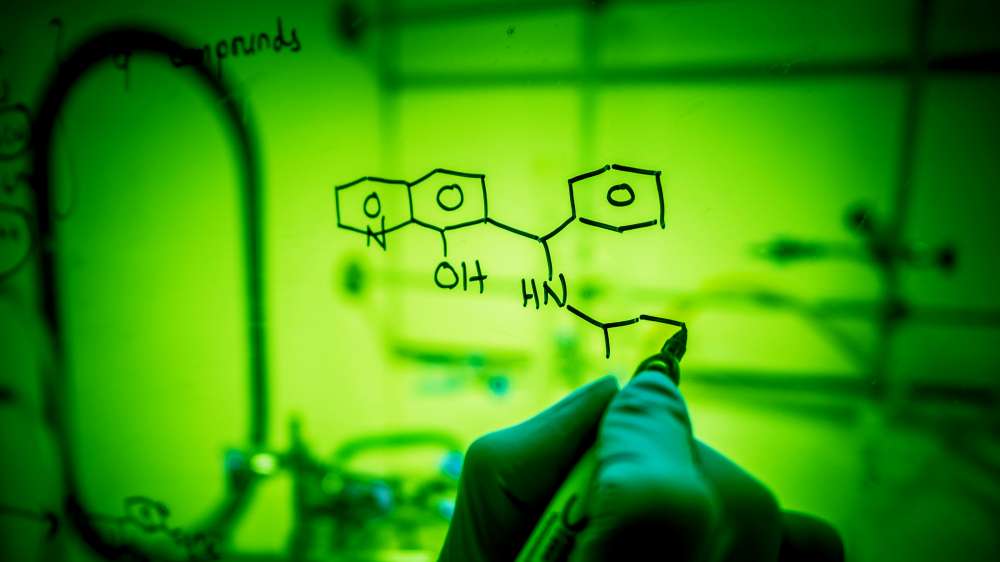 Chemistry Background Green