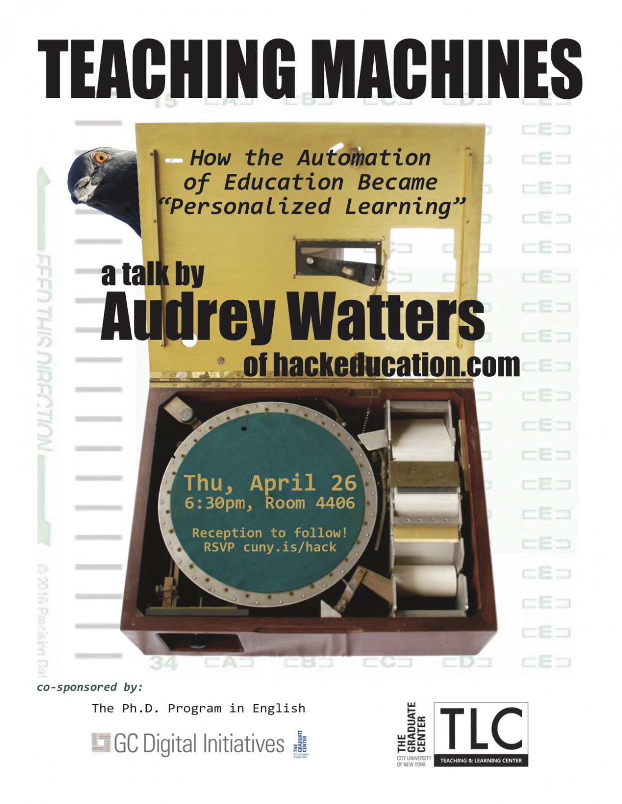 [EVENT] “Teaching Machines: How The Automation Of Education Became ...