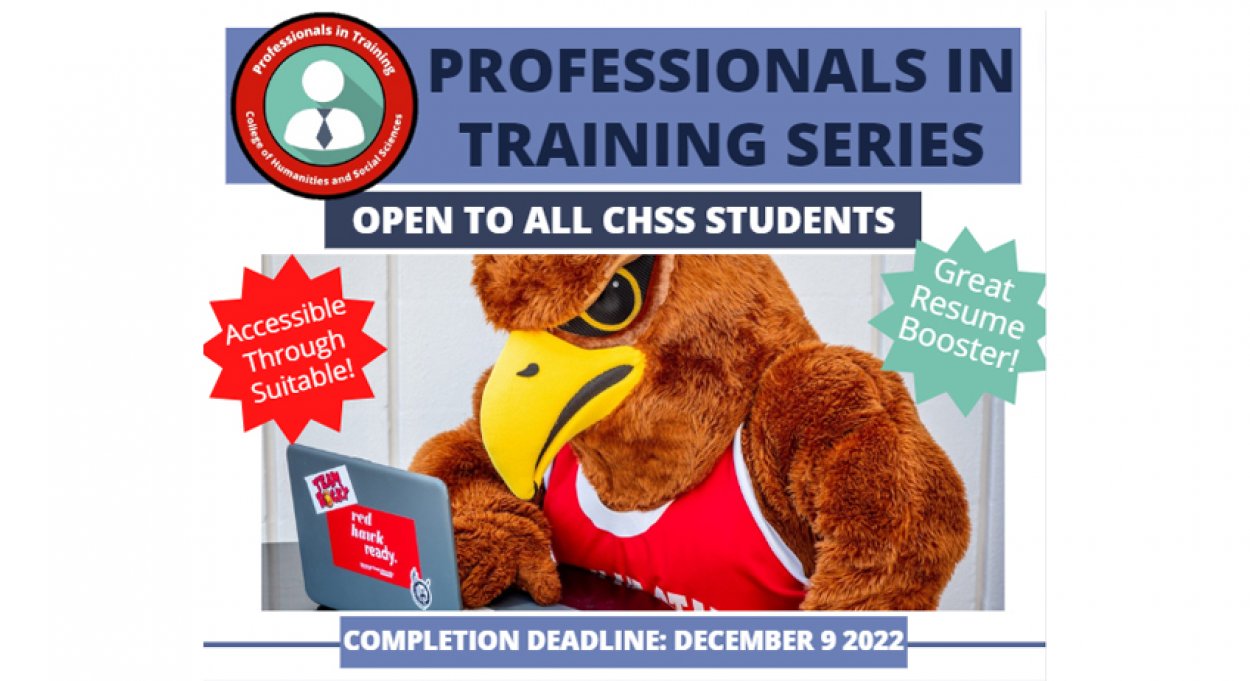 Professionals In Training Series For CHSS Students – College Of ...