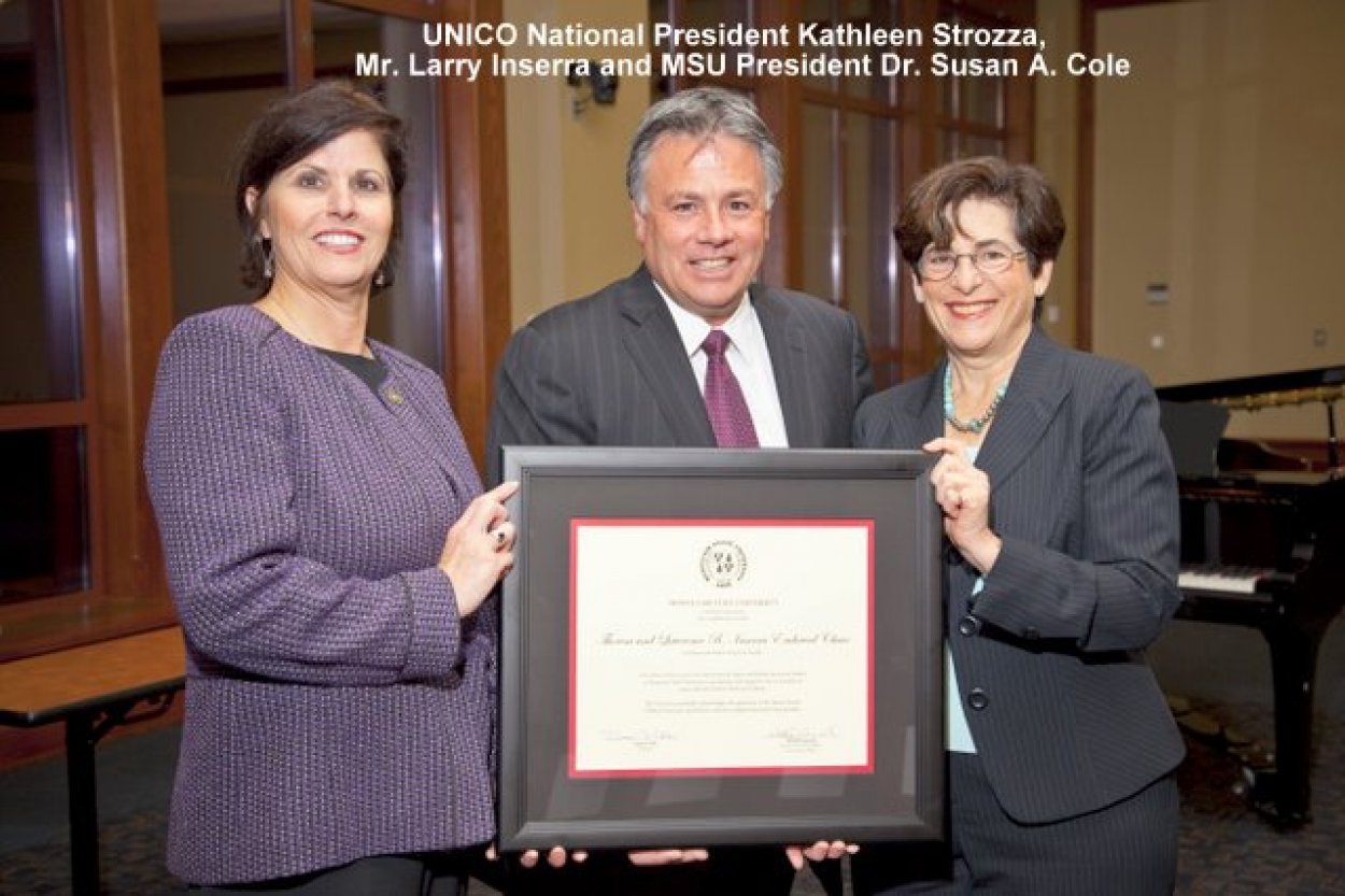 A Celebration Of The Theresa And Lawrence R. Inserra Endowed Chair In ...