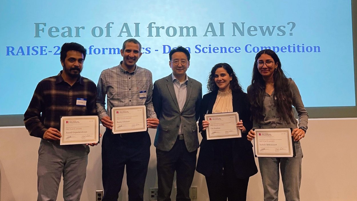 Data Science Student Team Wins At RAISE Competition – College Of Science And Mathematics ...