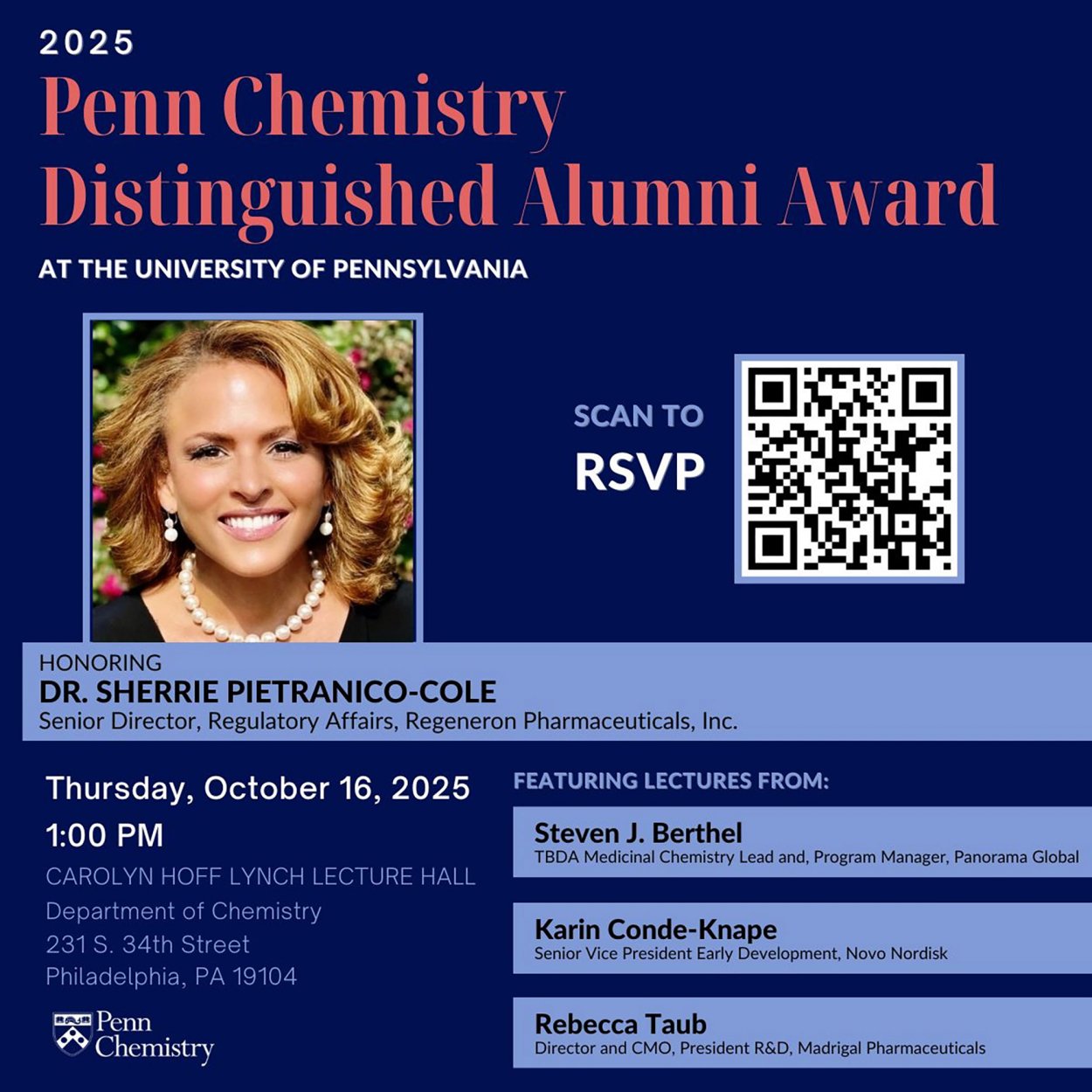 Advisory Board Member Honored With 2025 Penn Chemistry Alumni Award ...
