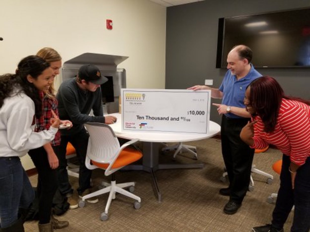 The $10,000 Check Has Arrived! – Feliciano Center For Entrepreneurship ...