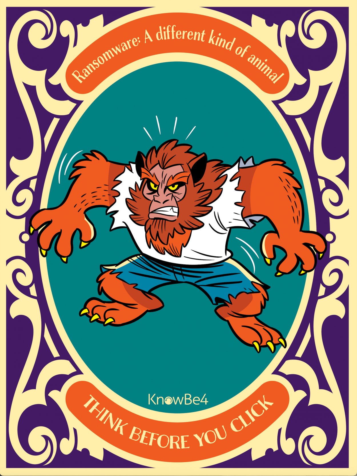 Wanted: Ransomwolf (National Cyber Security Awareness Month ...