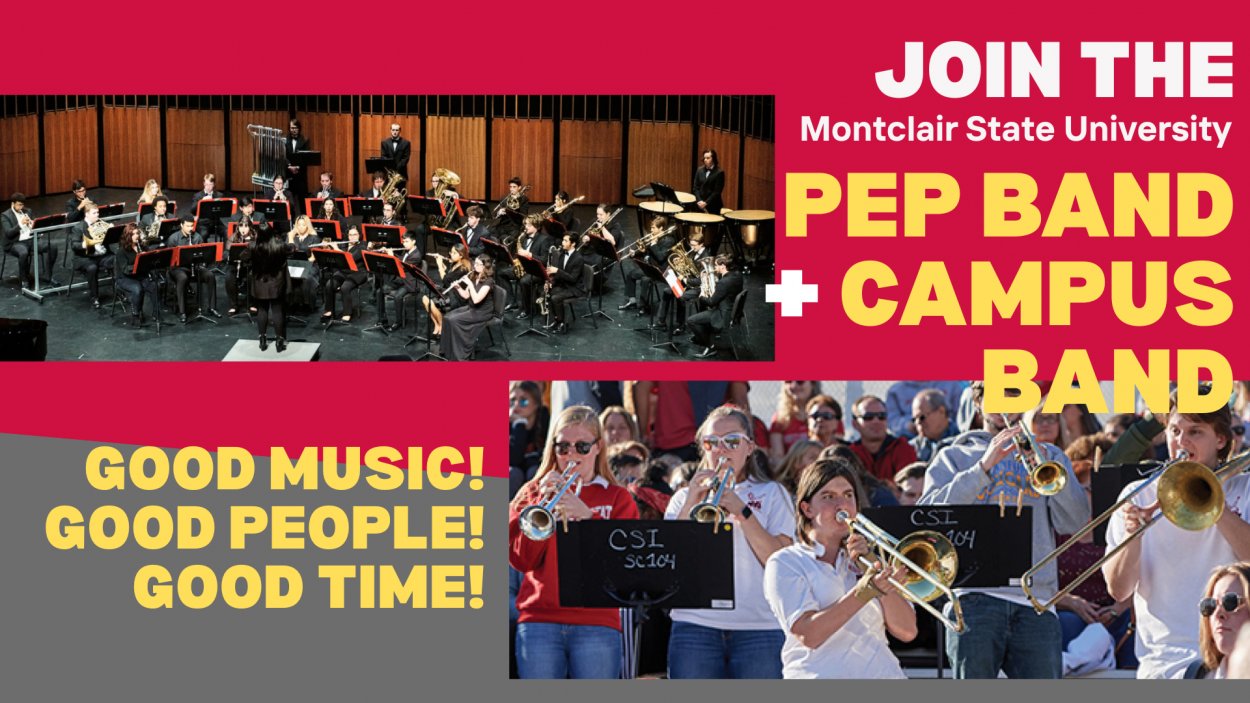 Join The Beat: Pep Band And Campus Band Opportunities At Montclair ...