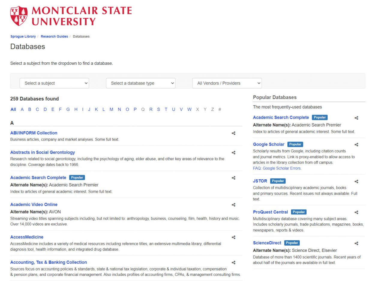 Security Upgrade For Sprague Library Databases – University Libraries ...