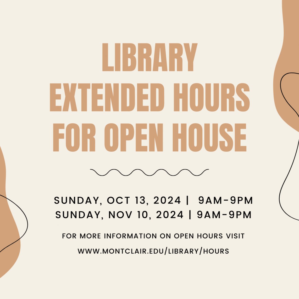 Special Extended Hours On 10/13/24 & 11/10/24 – University Libraries ...