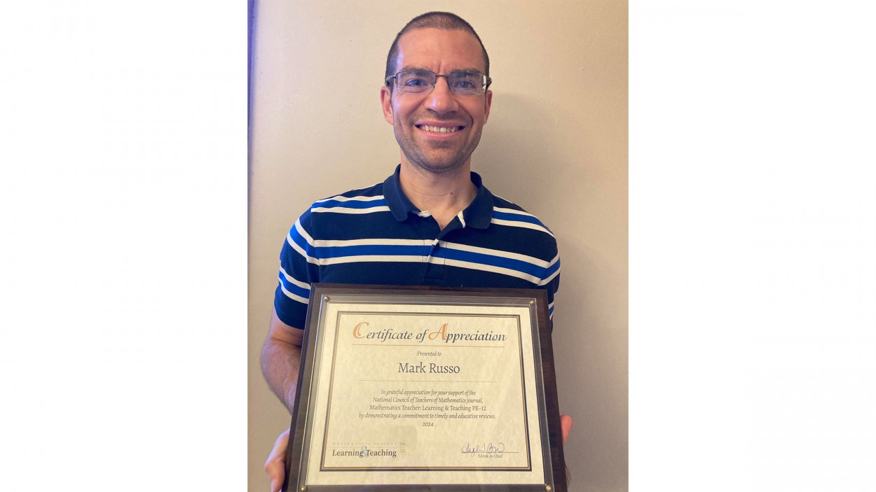 Doctoral Alumnus Receives Outstanding Reviewer Award – Mathematics ...