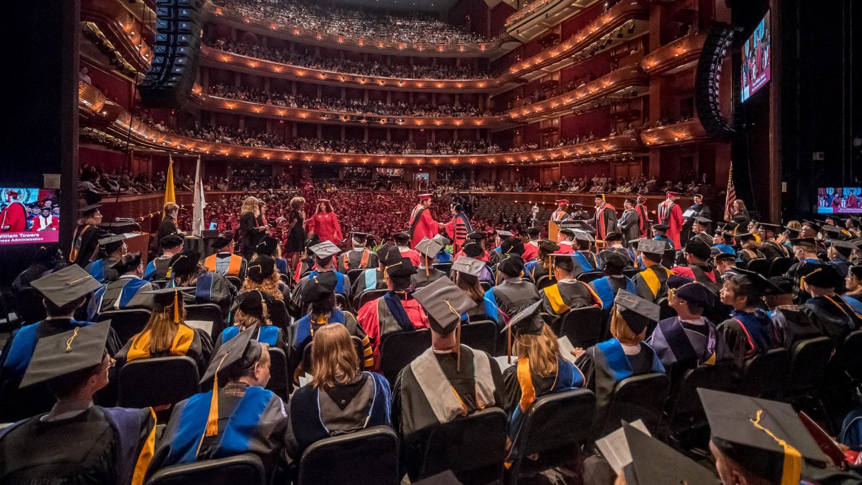 2018 Graduate School Commencement – Press Room - Montclair State University
