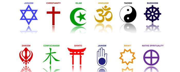 6 World Religions Symbols