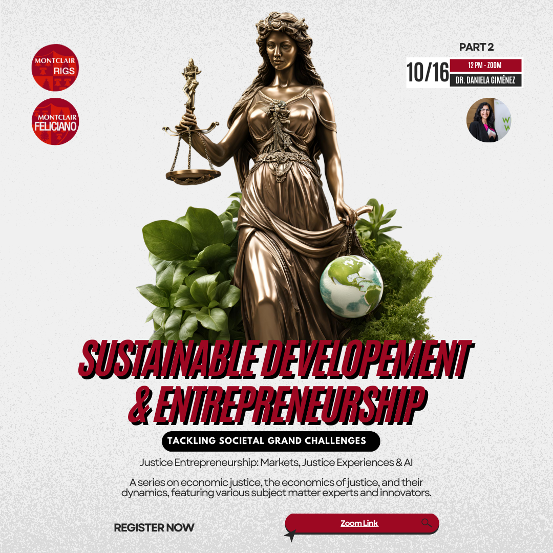 October 16, 2024 12:00pm | Sustainable Development And Entrepreneurship ...