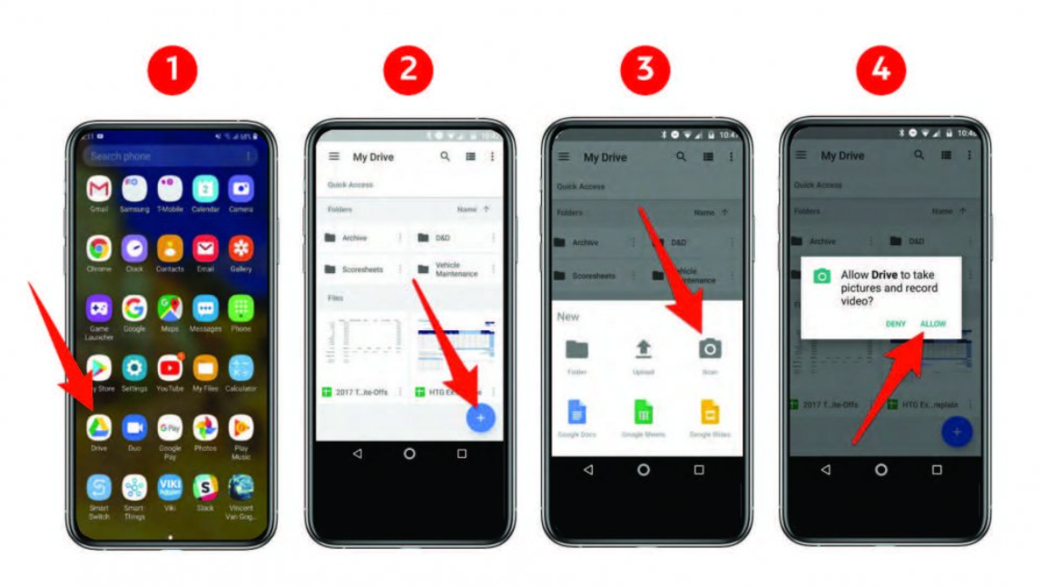 Scan Documents On Your Android Using The Google Drive App In 4 Easy ...