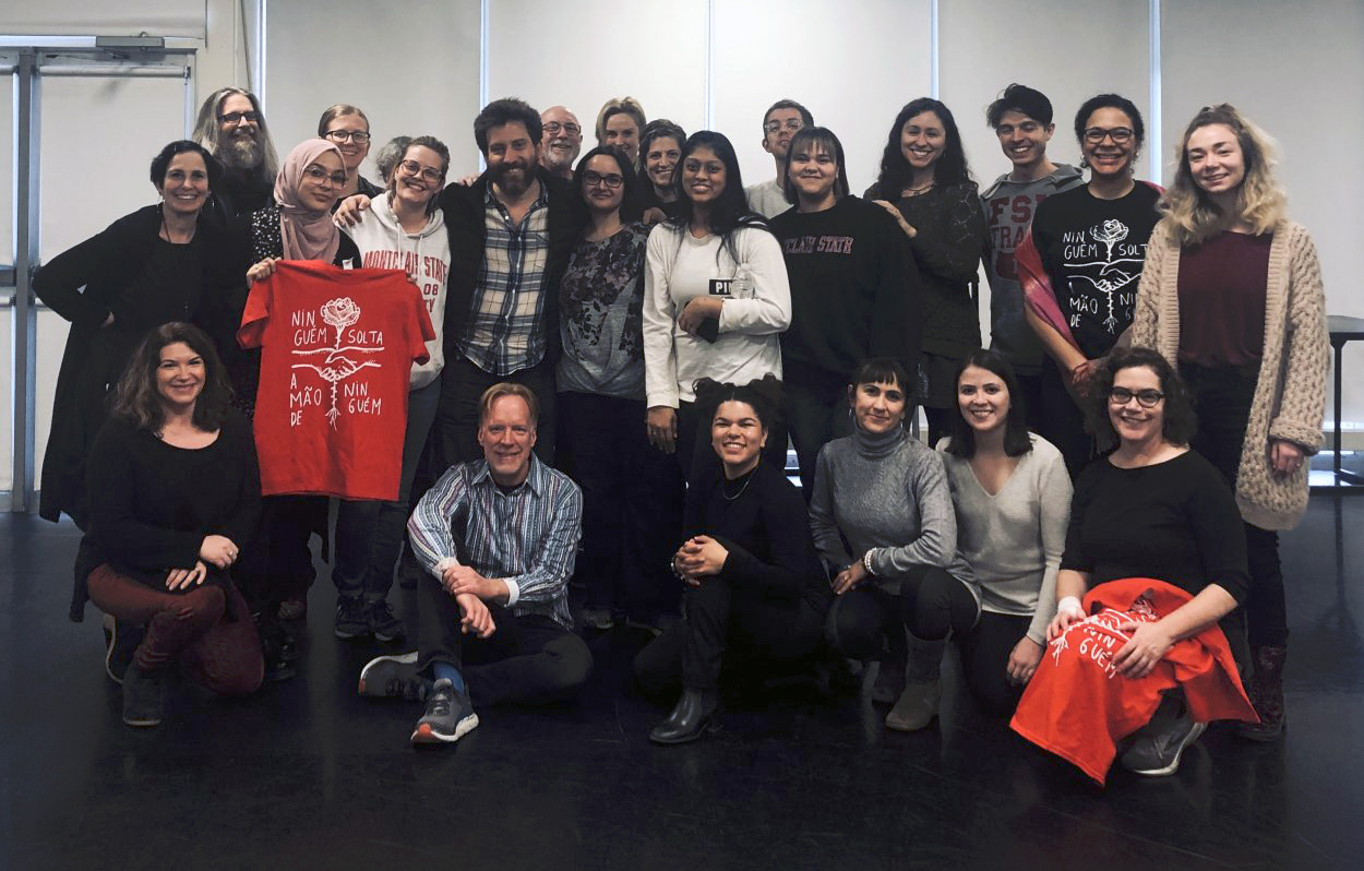 Artist Julian Boal Works With BA And MA Theatre Studies Students ...