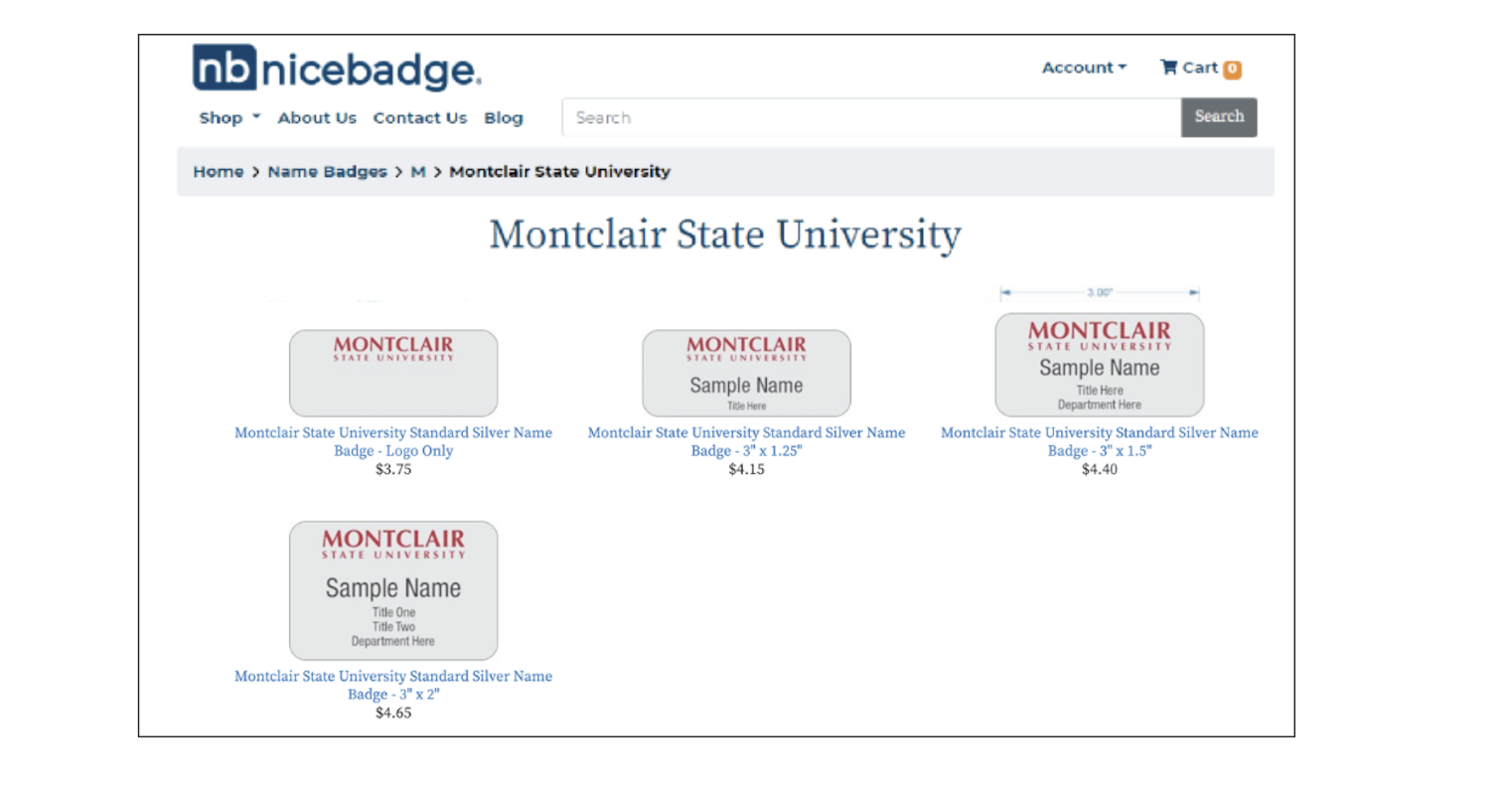 How To Order Your University Name Badge – University Communications And ...
