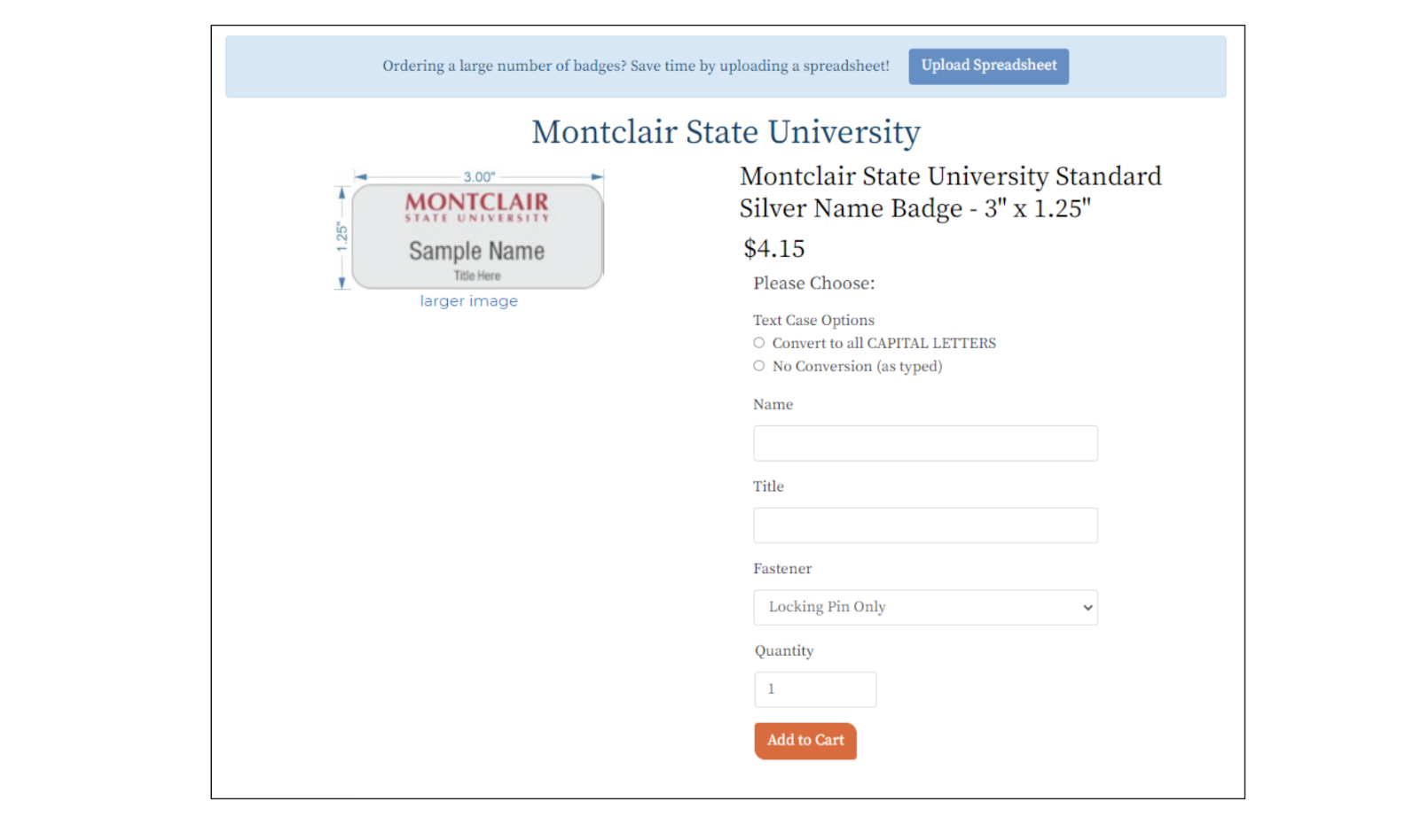 How To Order Your University Name Badge – University Communications And ...