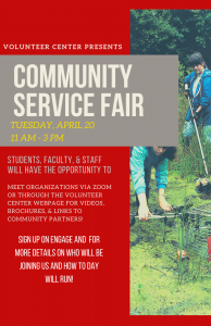 Community Service Fair – Volunteer Center - Montclair State University